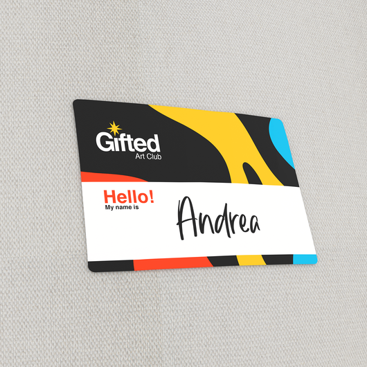 Business Office Supplies 250 Name Stickers Personalized School Colorful 